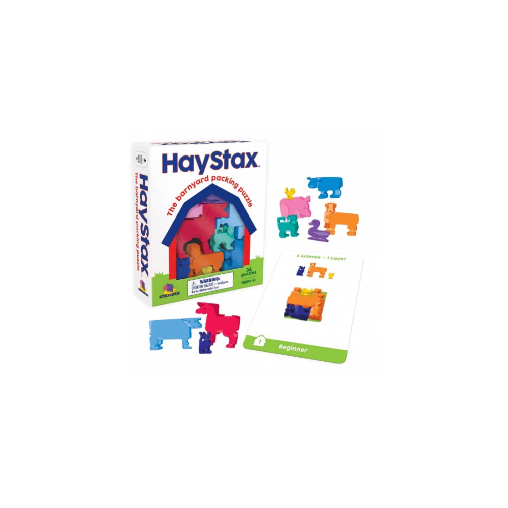 Brainwright Hay Stax The Barnyard Packing Logic Puzzle My Toy Shop